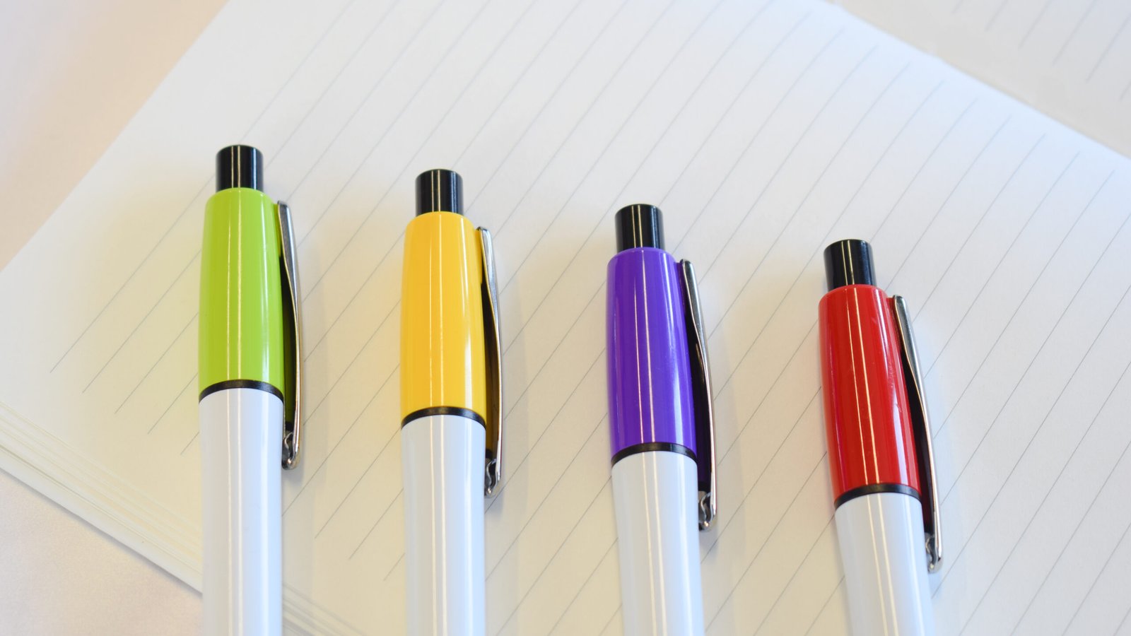 Personalised Plastic Barrel Pen with Rubber Grip