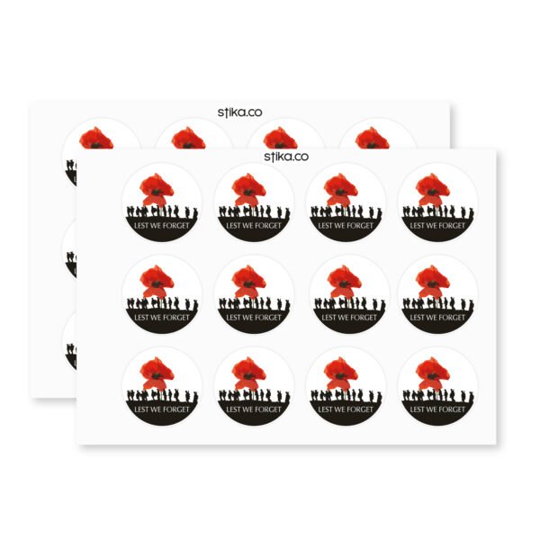 Poppy Remembrance Day Decorations Lest We Forget Flag 5 X 3ft Poppy ...