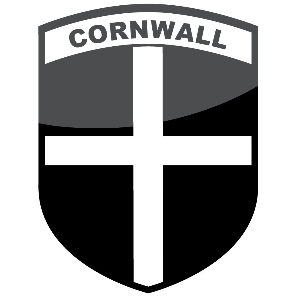 Cornwall County Flag Signs - Vinyl Decals & Static Cling Window ...